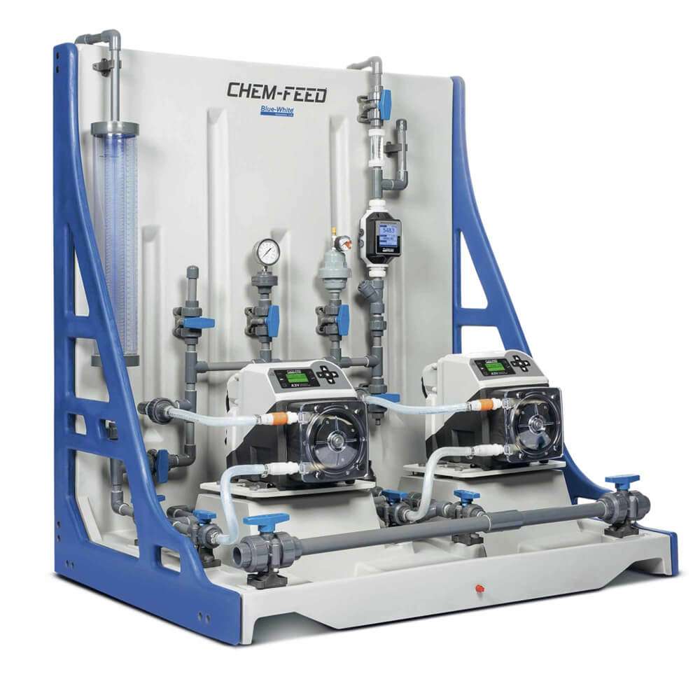 CHEM-FEED® Industrial Skid System Upgrades - Blue-White Industries