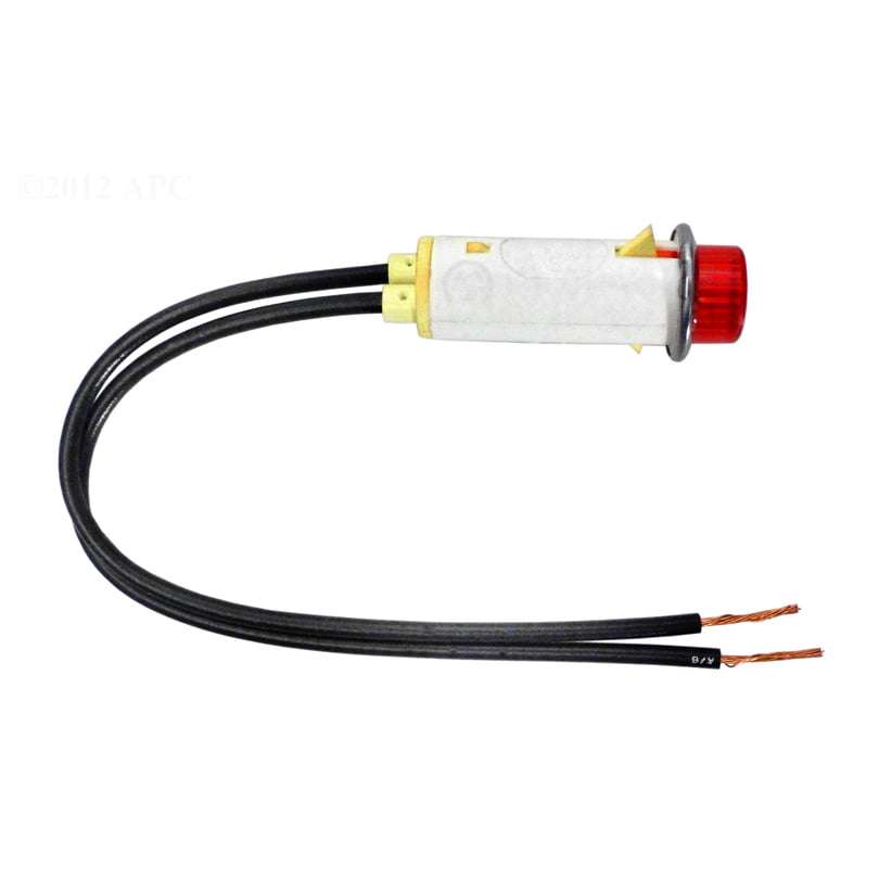 LIGHT INDICATOR 125V RED .50 - Blue-White Industries