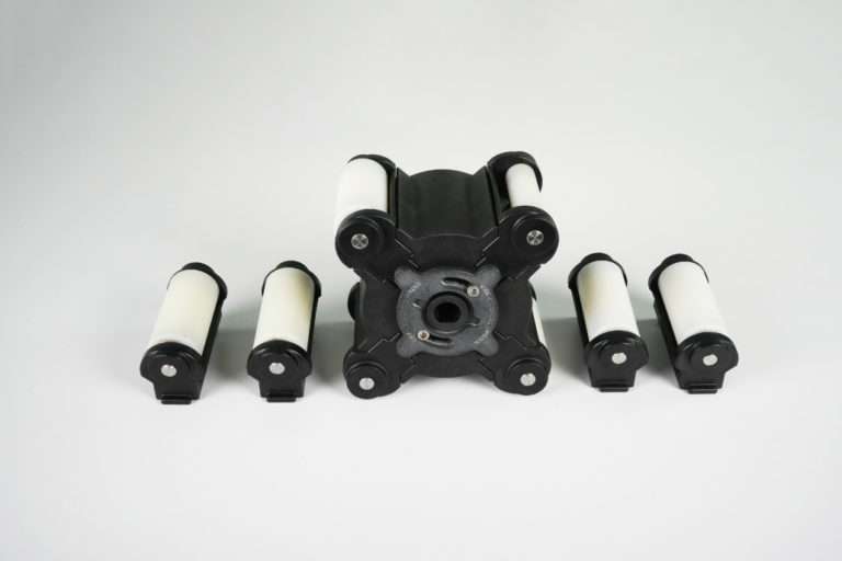 New roller assembly now ships with A3 and M3 peristaltic pumps! - Blue ...