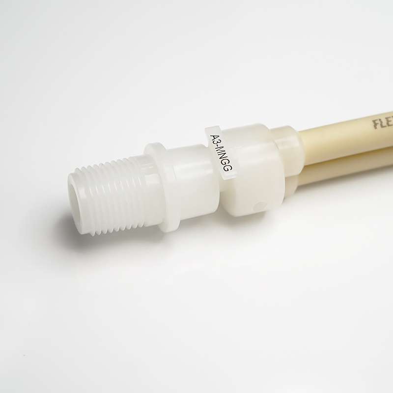 TUBE ASSY A3-MNGG 1/2" MPT - Blue-White Industries