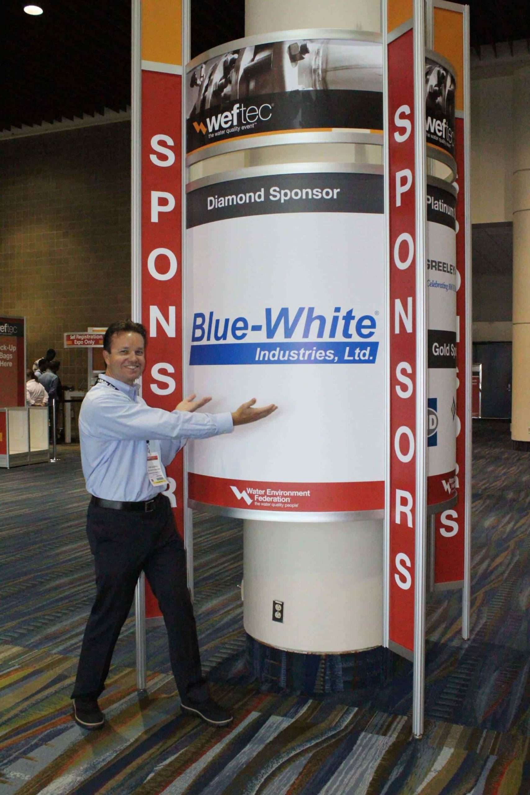 Visit us at WEFTEC 2021 - Blue-White Industries