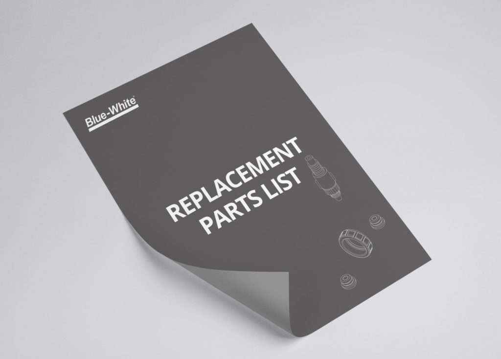 A2 Replacement Parts List - Blue-White Industries