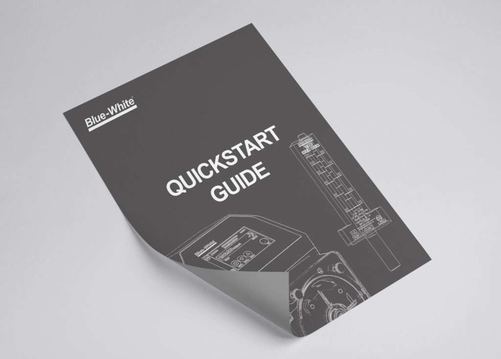 M2 Quick Start Guide - 85000-118 - Blue-White Industries