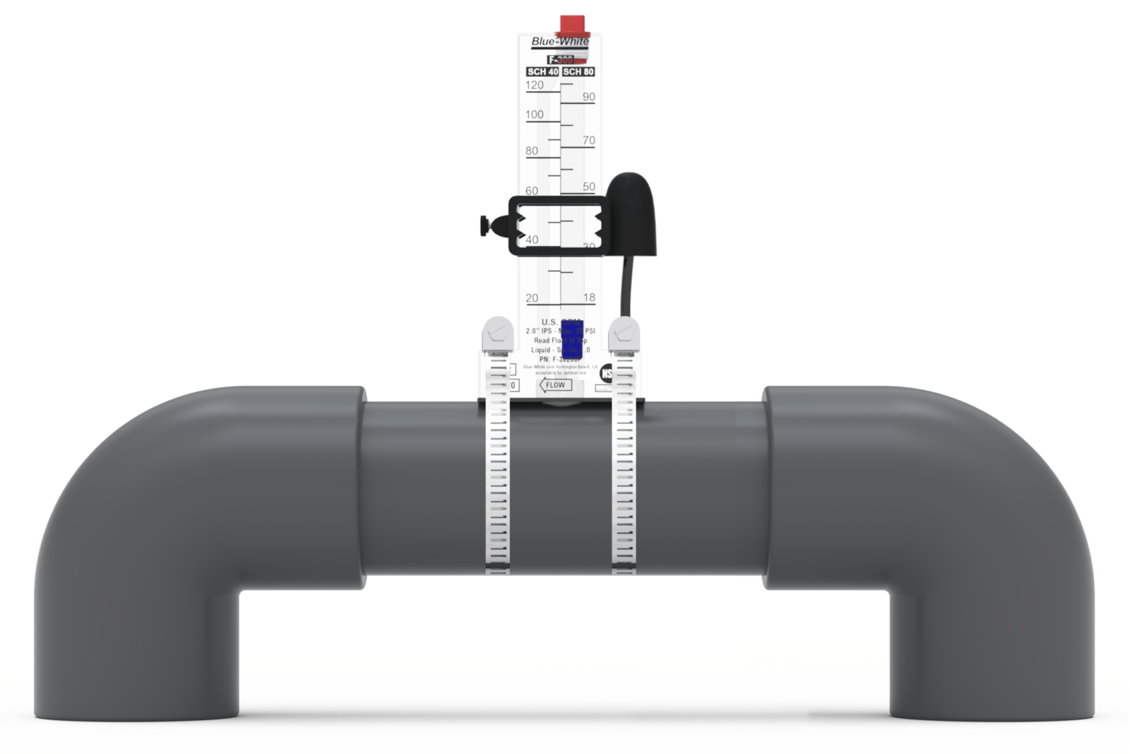 The F-300 Flow Switch and Sensor - Blue-White Industries