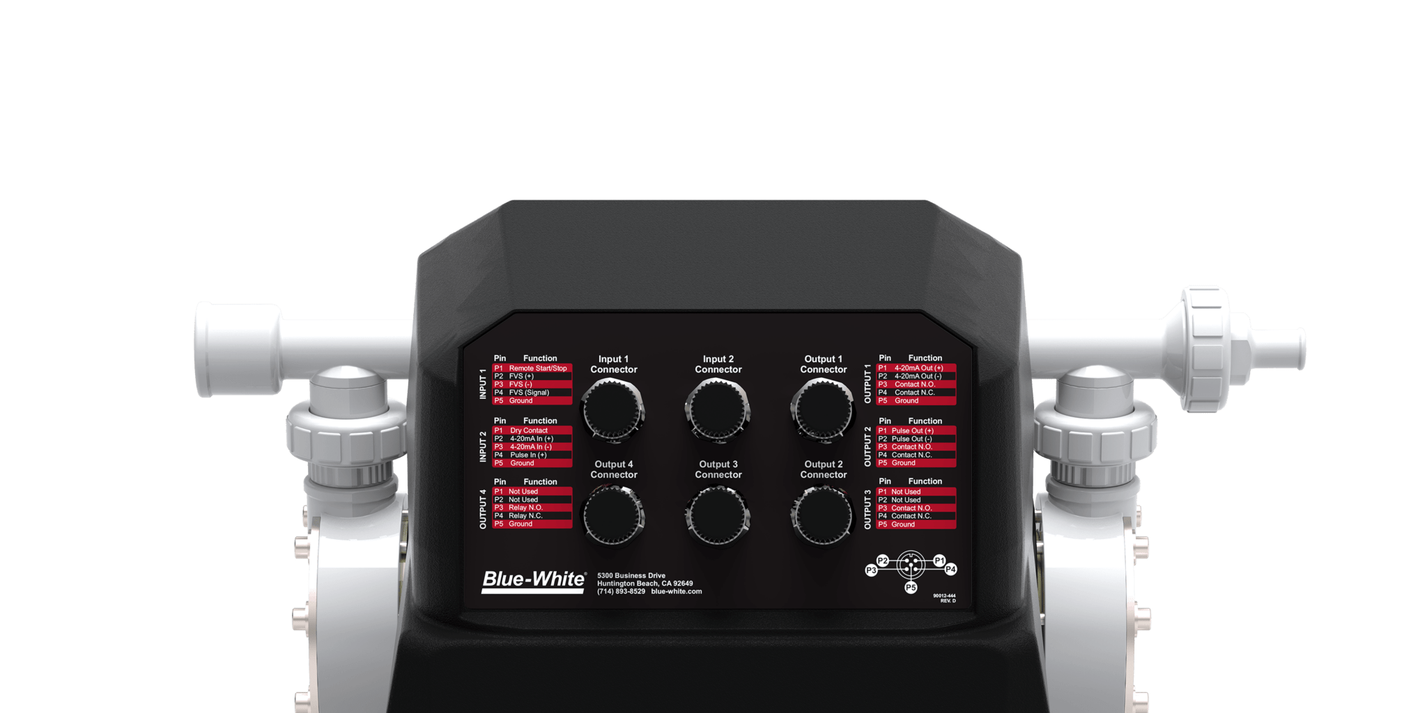 CHEM-FEED® MD3 Multi-Diaphragm Pump - Blue-White Industries