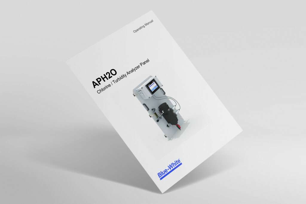 APH2O Instruction Manual - 80000-186 - Blue-White Industries