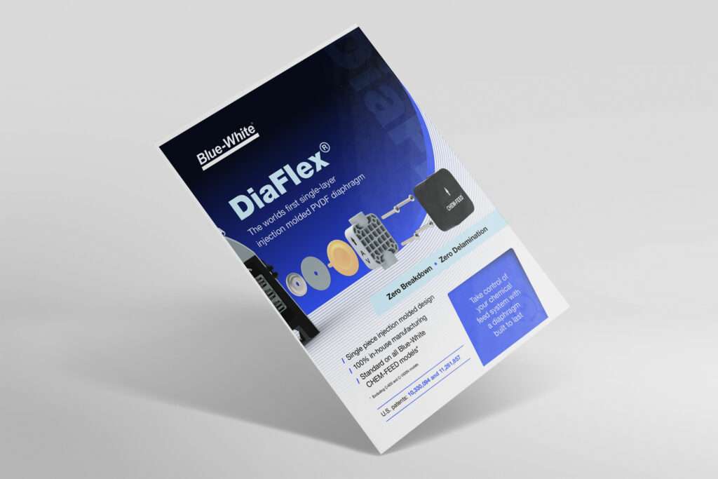 DiaFlex Diaphragms Brochure - 80000-727 - Blue-White Industries