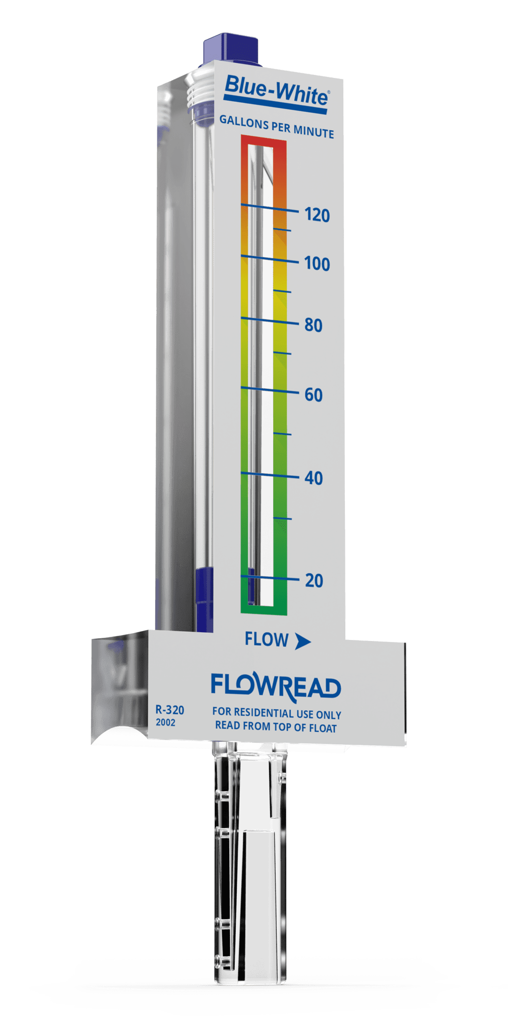FLOWREAD® R-300 Pool Flow Meter - Blue-White Industries