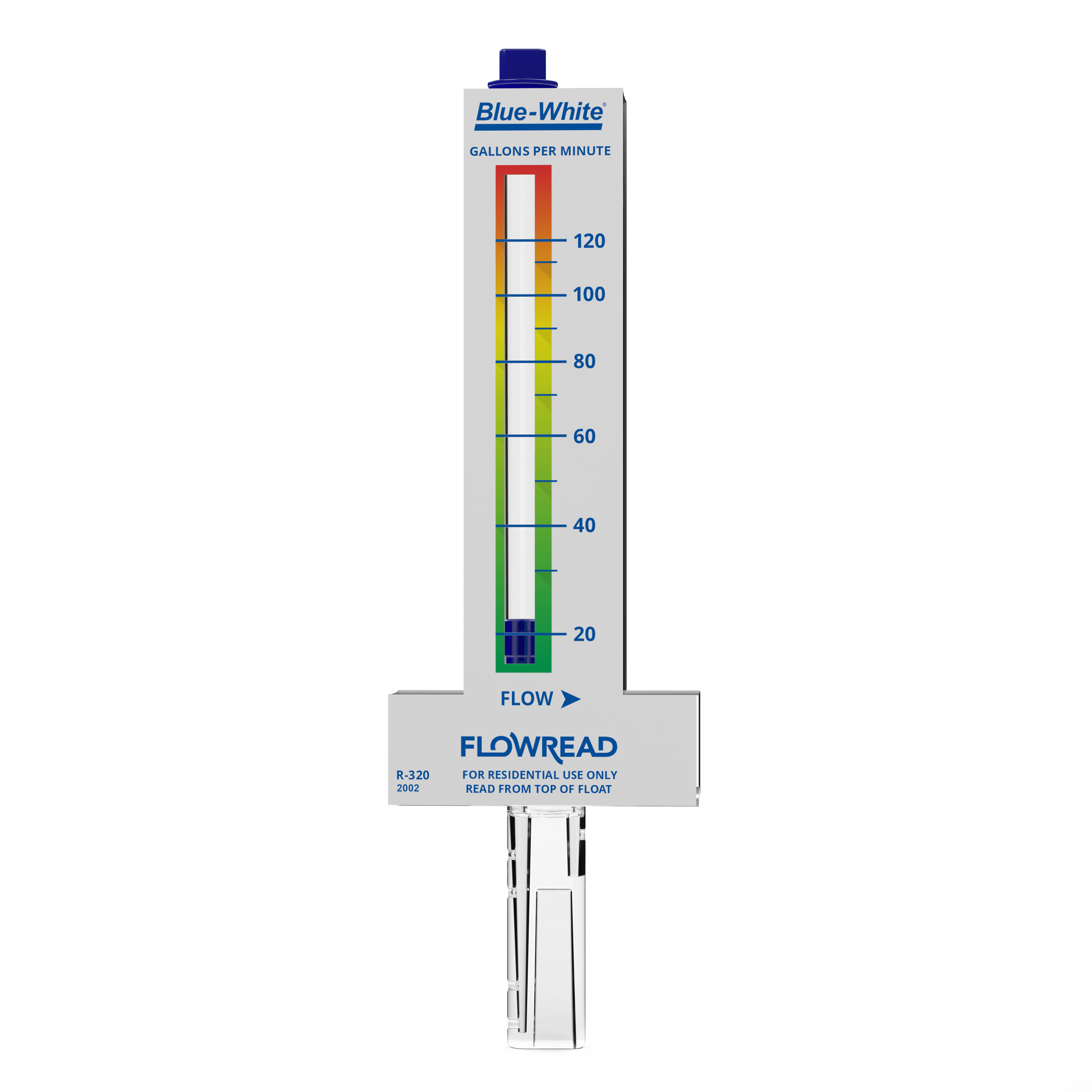FLOWREAD® R-300 Pool Flow Meter - Blue-White Industries