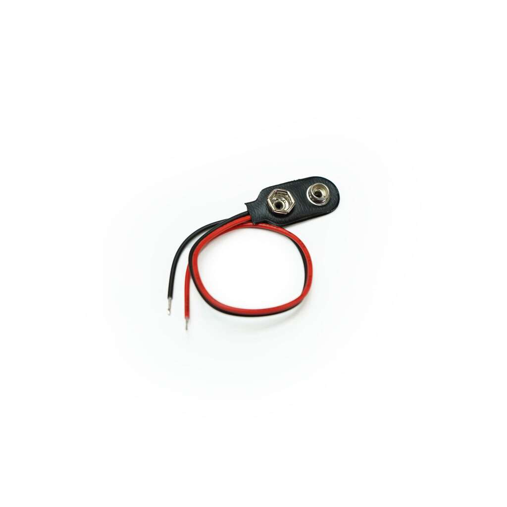 BATTERY CLIP F-1000 9VDC - Blue-White Industries