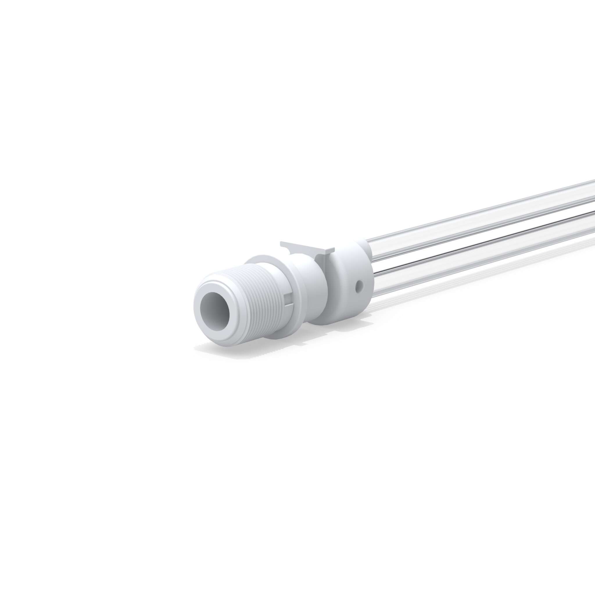 A2-MG2G-T - TUBE ASSY A2/M2 MG2G .5" M/NPT FLEX-A-THANE - Blue-White ...